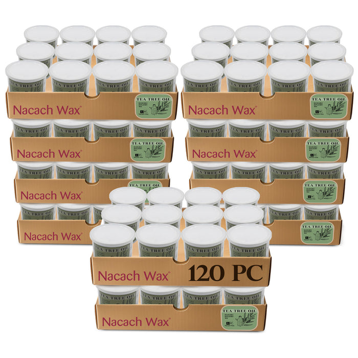 Green Soft Wax | Hypoallergenic Tea Tree Oil Soft Wax | Nacach Wax