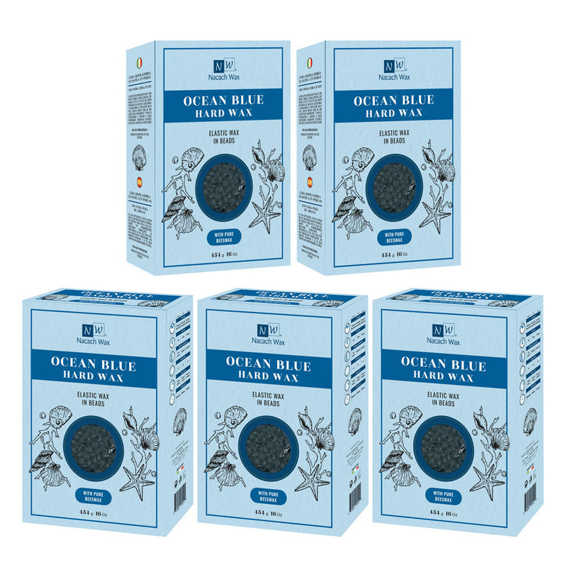 Hard Wax | Professional Blue Hard Wax Beads | Nacach Wax