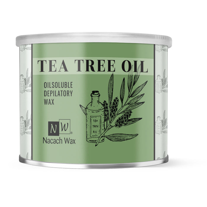 Green Soft Wax | Hypoallergenic Tea Tree Oil Soft Wax | Nacach Wax