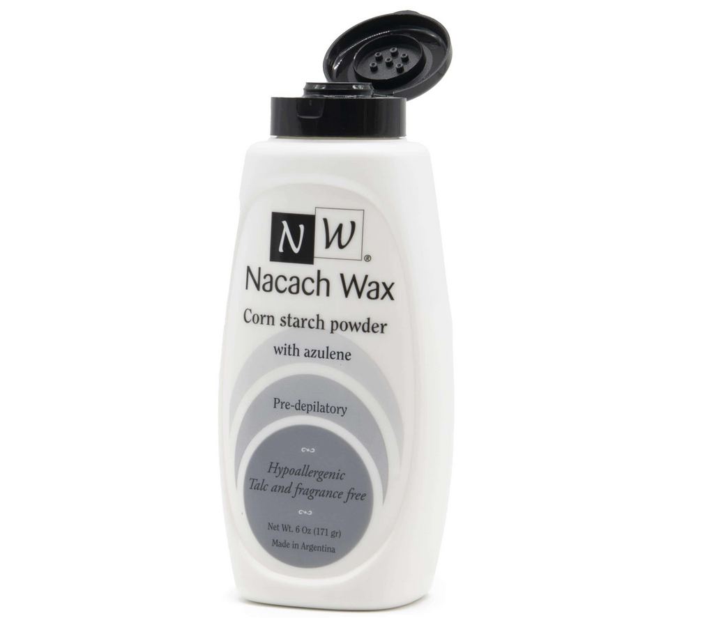 Pre-Depilatory Cornstarch Powder with Azulene | Nacach Wax